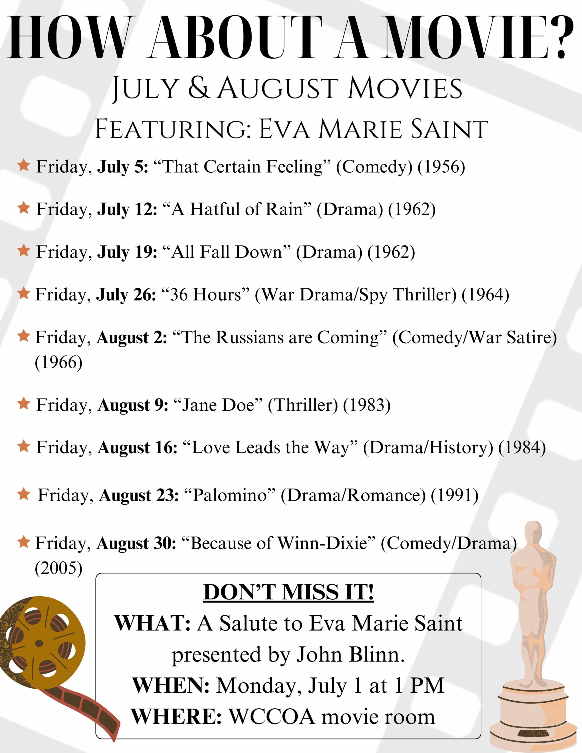 Special Events and Zoom Activities – Wood County Committee on Aging